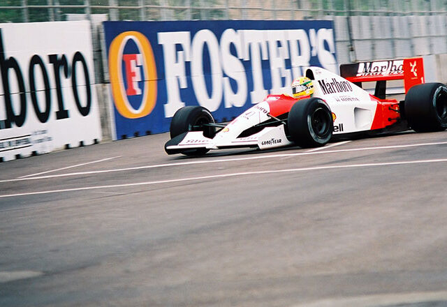 Keith Sutton, il primo fotografo di Ayrton Senna