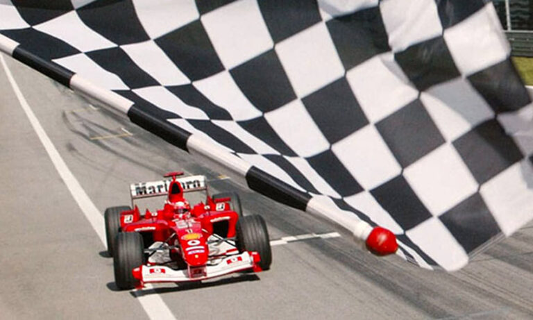 Le bandiere di gara di Formula 1